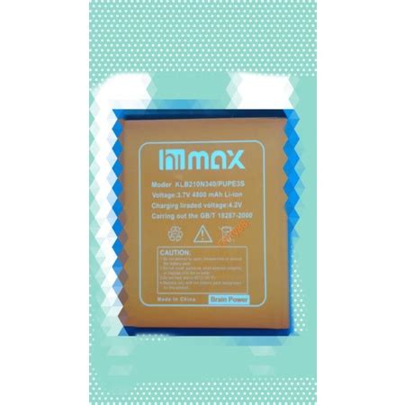 Jual Battery Himax Polymer Pure S Klb On Baterai Batre Hp Shopee Indonesia