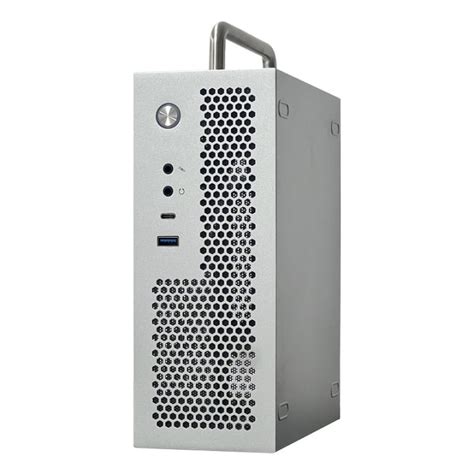 Mini ITX Case For PC Desktop Chassis Typec G USB Black Mini ITX Mm SPCC Desktop