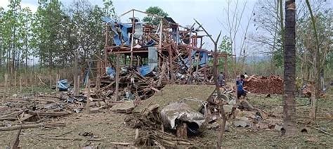 တမူးမြို့နယ်တွင် စစ်ကောင်စီ၏ လေကြောင်းဗုံးကြဲတိုက်ခိုက်မှုကြောင့် အရပ်သား ၅ ဦးသေဆုံးပြီး ၁၀ ဦးန