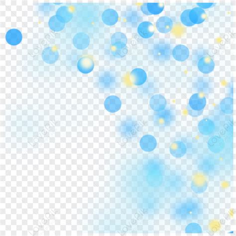 블루 그라데이션 일러스트 후광 조명 효과 스팟 보케 라이트광점구배 Png 일러스트 무료 다운로드 Lovepik