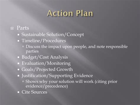 PPT Creating A Rationale Action Plan PowerPoint Presentation Free Download ID