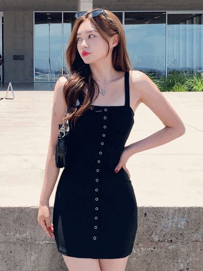 [자체제작] 슬림 또또 골지 원피스 4color 에이블리