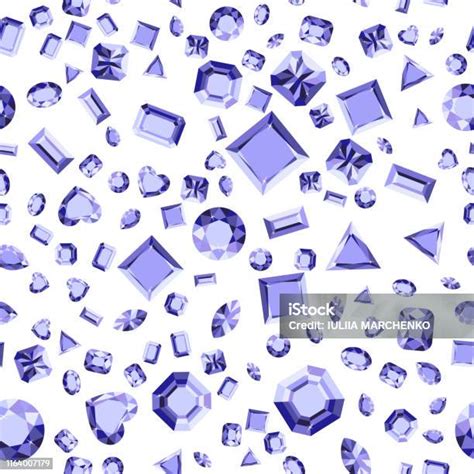 아름 다운 보석 원활한 패턴 보석 상점에 대 한 디자인 패션 크리스탈 다이아몬드 보석 패턴입니다 다이아몬드와 원활한 벡터 텍스처 크리스탈 다이아몬드 장식 디자인에 대한 보석