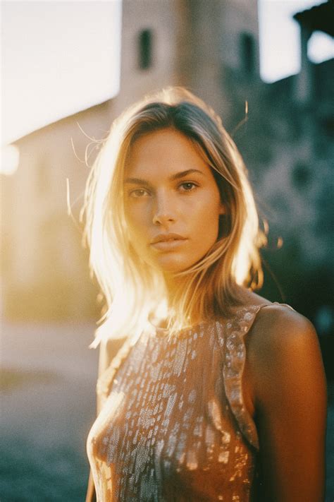 Dutch Models At Sunset In A Tuscan Village R Midjourney