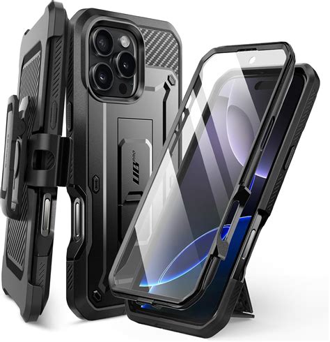 Supcase For Iphone Pro Max Case With Screen Protector Unicorn Beetle Pro Built In Stand