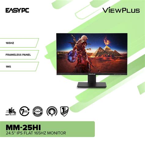 EasyPC Viewplus MM 25HI 24 5 IPS FLAT 165hz Monitor Shopee Philippines