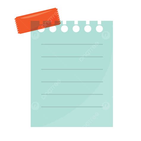 Blue Memo With Tape Note Sticky Notes Memo PNG And Vector With Transparent Background For
