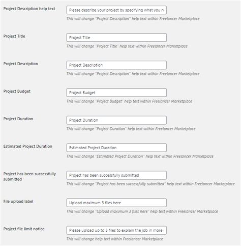 Settings Plugins Snippets