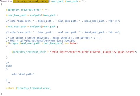 A7 Missing Function Level Access Control Directory Traversal