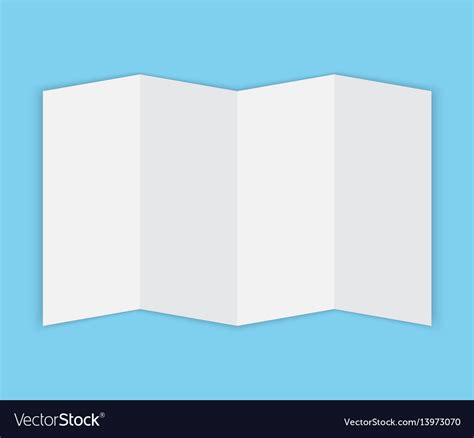 World Map On Folded Paper Royalty Free Vector Image