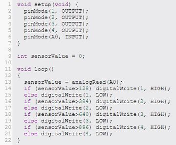 Arduino Tinkercad zapojení Ontola