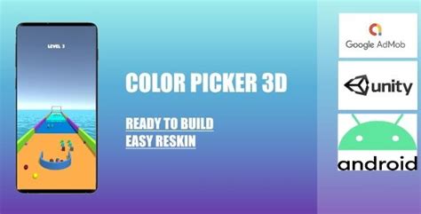 Color Picker 3d Unity Admob Clean Codz