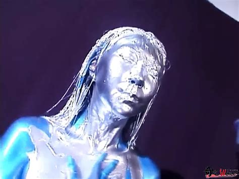 Silver Body Paint Female Masturbation Porn Xhamster