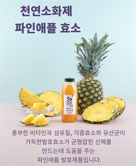파인애플 효소 궁뜰 발효액 500ml 오아시스마켓믿을 수 있는 먹거리