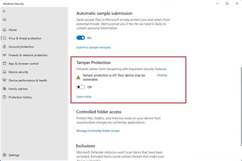 How To Disable Tamper Protection On Windows 11 Windows Central