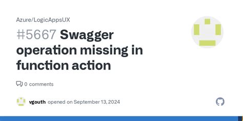 Swagger Operation Missing In Function Action · Issue 5667 · Azure