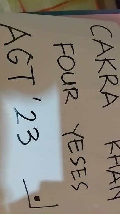 Cakra Khan Gets 4 Yeses Agt 2023 Youtube