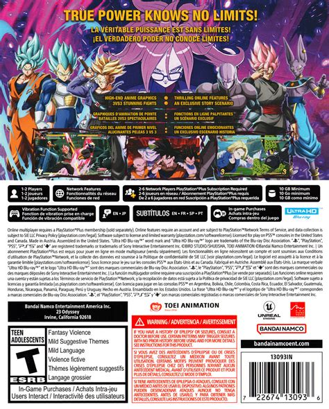 Dragon Ball Fighterz Bardock Box Shot For Playstation 4 Gamefaqs