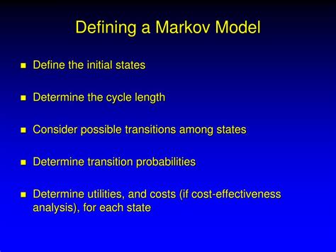 PPT Markov Models Overview PowerPoint Presentation Free Download ID 6703849