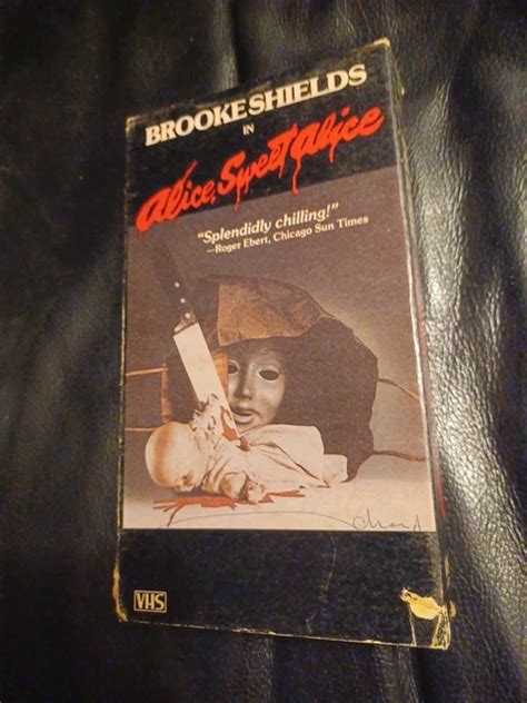 Alice Sweet Alice Vhs Sealed New Brooke Shields Horror Vintage Goodtimes Video Eur 9 04
