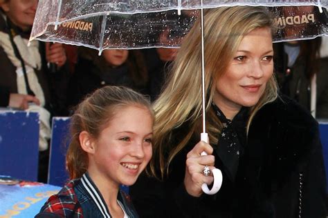 Kate Moss Daughter Lila Grace Is The Spitting Image Of Her Mother