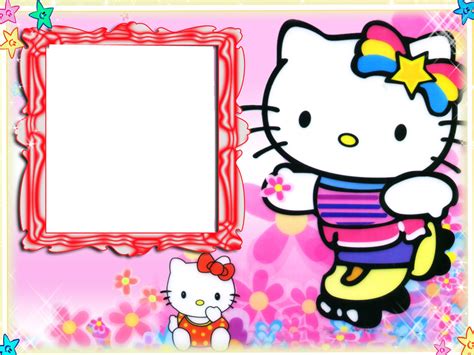 Me Gusta La Clase De Religión Marcos Para Fotos De Hello Kitty