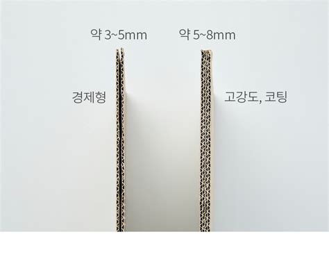골판지 택배 상자 냉장특화 코팅 6종 마켓컬리