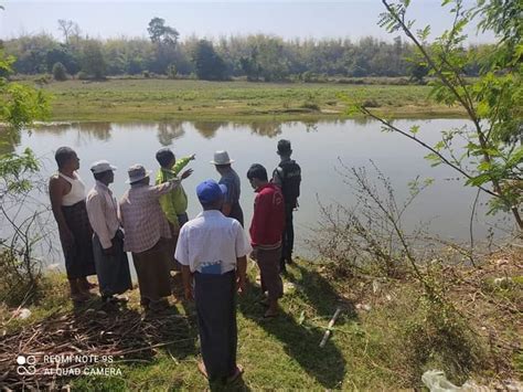 ဆင်ပေါင်ဝဲမြို့နယ် လေးဒူးကွဲကျေးရွာရှိ ကြေးနီချောင်း ရေတိုက်စားမှုမ