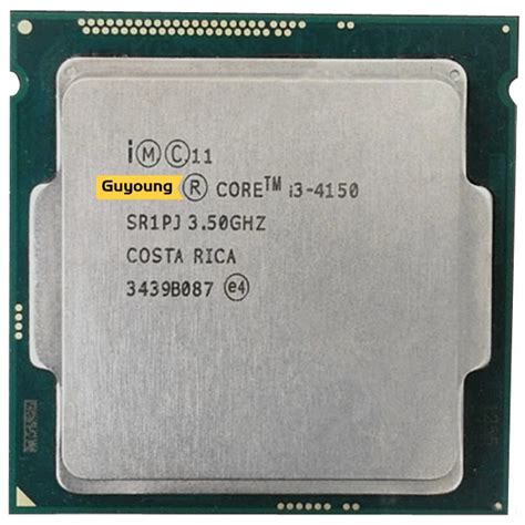 หน่วยประมวลผล Cpu Core I3 4150 I3 4150 3 5ghz Sr1pj Dual Core Lga1150 Shopee Thailand
