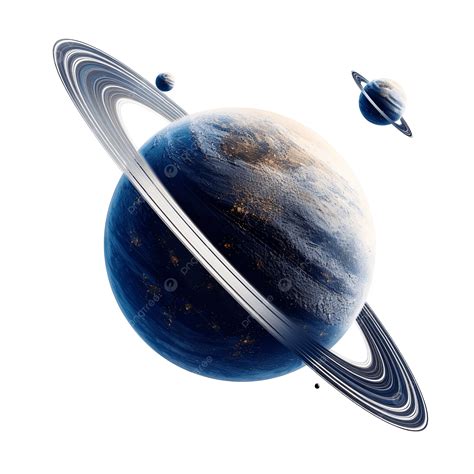 A Giant Ring Planet With Its Orbiting Habitable Moon Science Giant