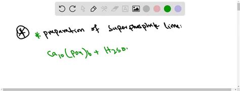 Solved Write The Formula Unit Equation For The Preparation Of Superphosphate Of Lime