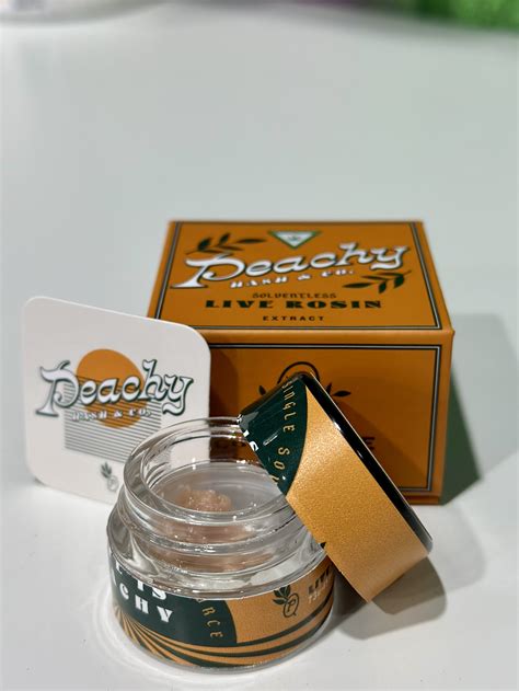 Peachy Sub Zero Live Rosin