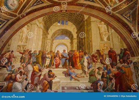 School Of Athens 1509 1511 Fresco By The Italian Renaissance Artist