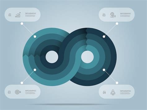 Premium Vector Infinity Circle Loop Infographic Presentation
