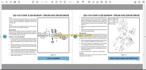 Volvo Dd90 Dd90hf And Dd110 Dd110hf Asphalt Compactor Service And