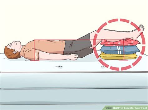 How To Elevate Your Feet With Pictures Wikihow