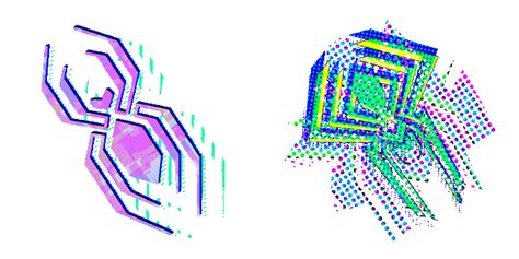 Spider Man Neon Logo Animated Cursor Sweezy Custom Cursors