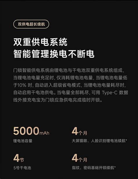 Ai 3d 结构光人脸识别：小米智能门锁 2 Pro 京东 1494 元赠 5000mah 锂电池 It之家