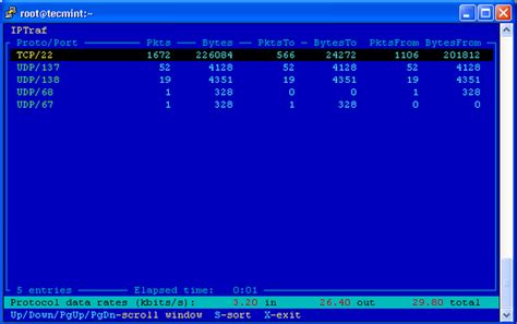 Real Time Interactive Ip Lan Monitoring With Iptraf Tool