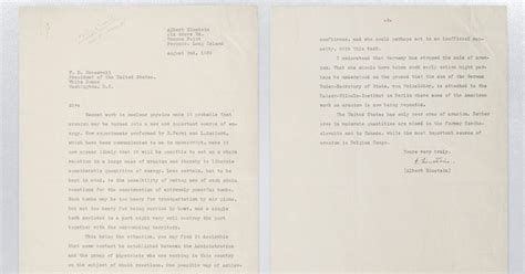 ‘루스벨트에 쓴 아인슈타인 편지 경매에