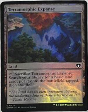 Terramorphic Expanse 428 Prices Magic Commander Masters Magic Cards