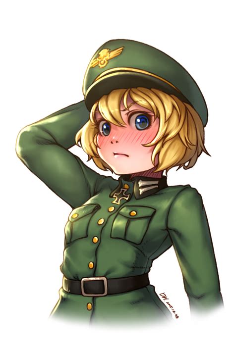 Tanya Degurechaff Youjo Senki Drawn By Dragonfruits Danbooru