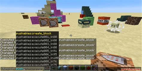 Pushable Blocks Data Pack 1Minecraft