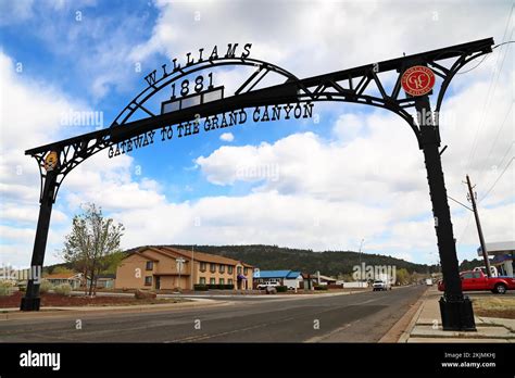 The Gateway To Grand Canyon At Williams On Route 66 Williams Arizona