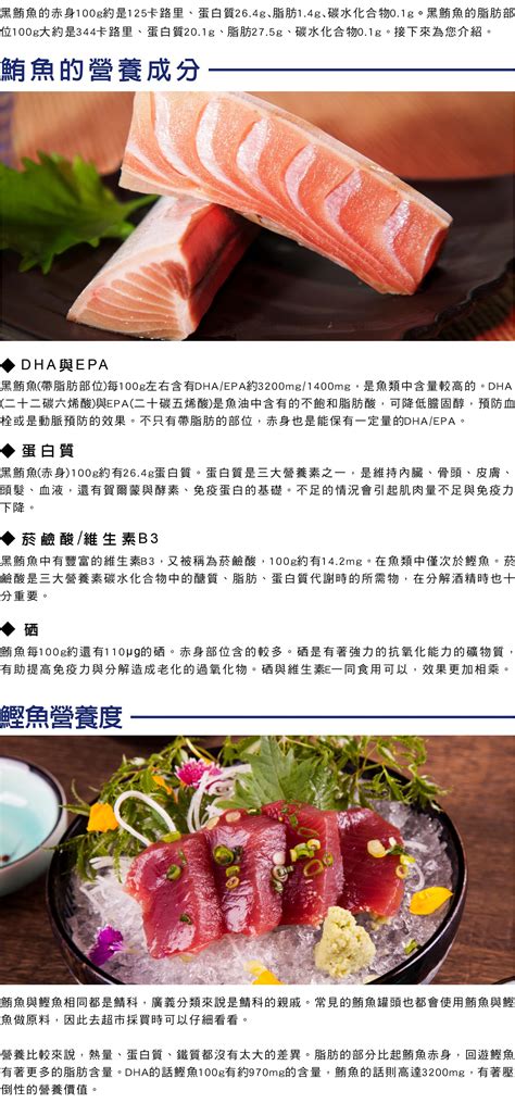 鮪魚的營養成分和食用方法 政澄水產股份有限公司