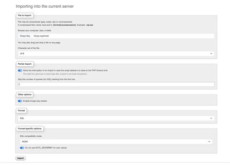 How To Import Sql Files To Mysql Database