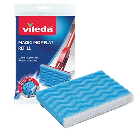 Vileda Magic Mop Synthetic Sponge Mop Refill W 135mm