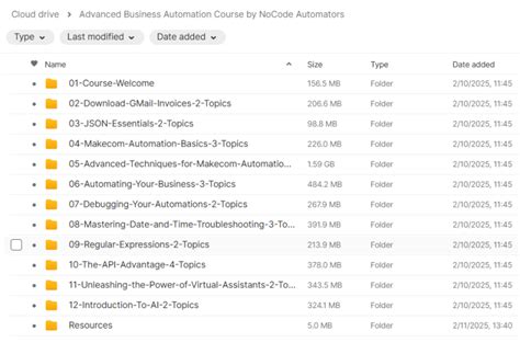 Advanced Business Automation Course By Nocode Automators Econolearn