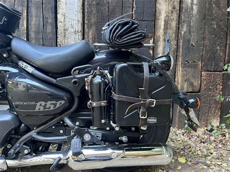 Saddlebag Racks Both Sides Royal Enfield Super Meteor 650 Satin