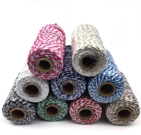 Natural Cotton Twine Macrame Rope Cord Twine For Christmas T China